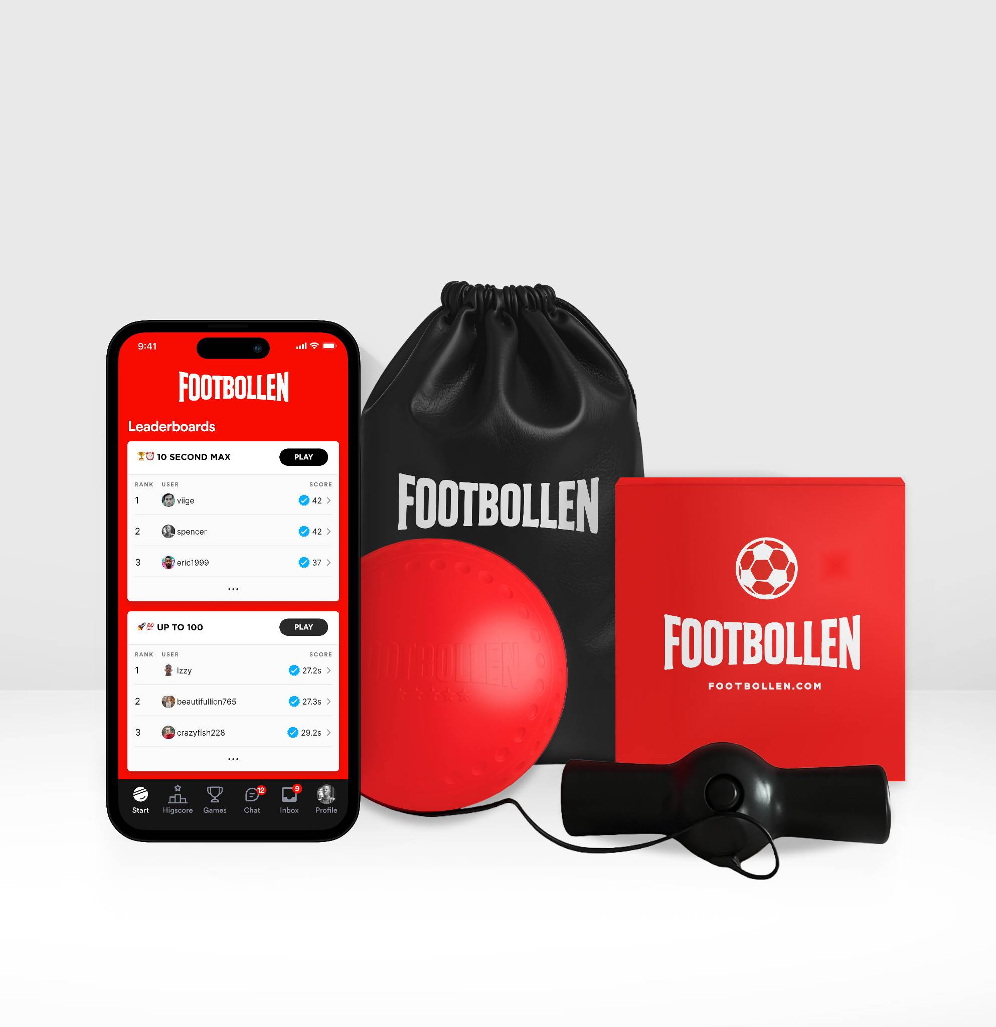 Footbollen – Boxbollen