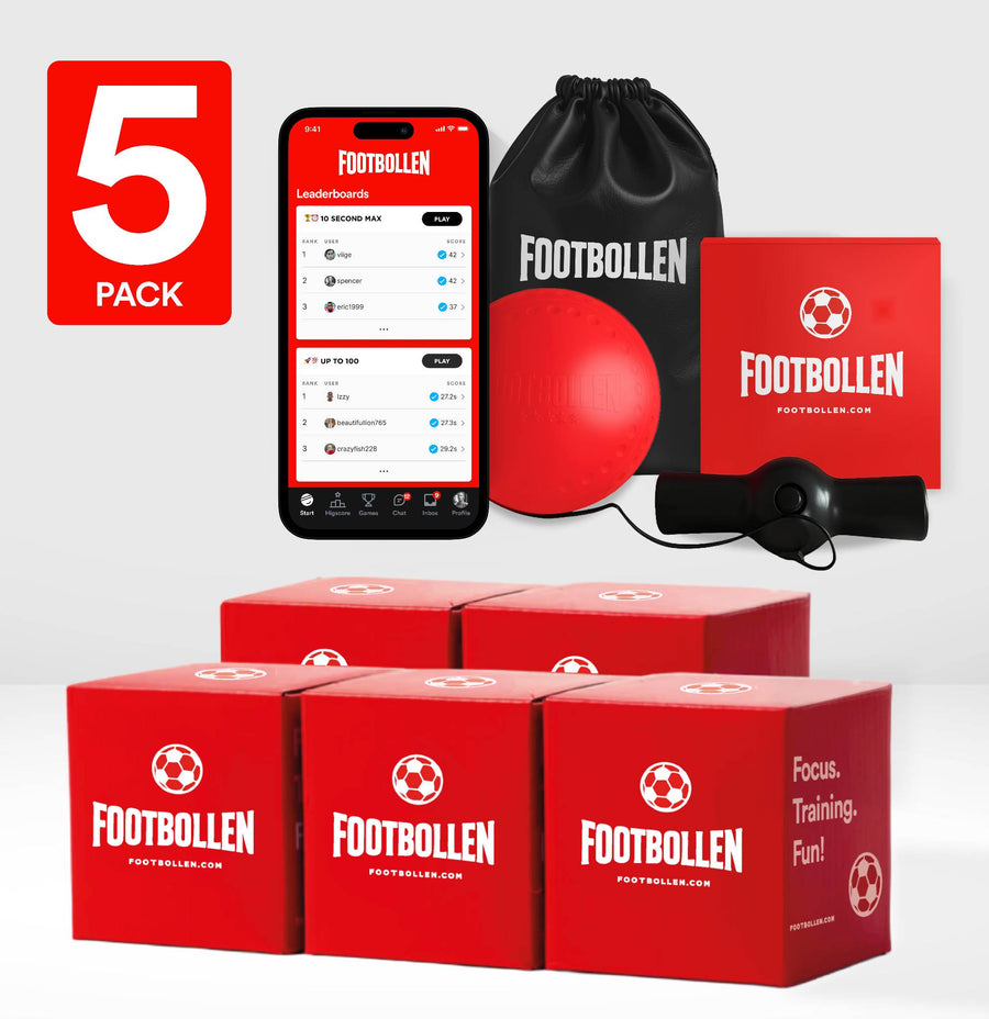 Footbollen Family Pack 🎉 (5x) – Boxbollen