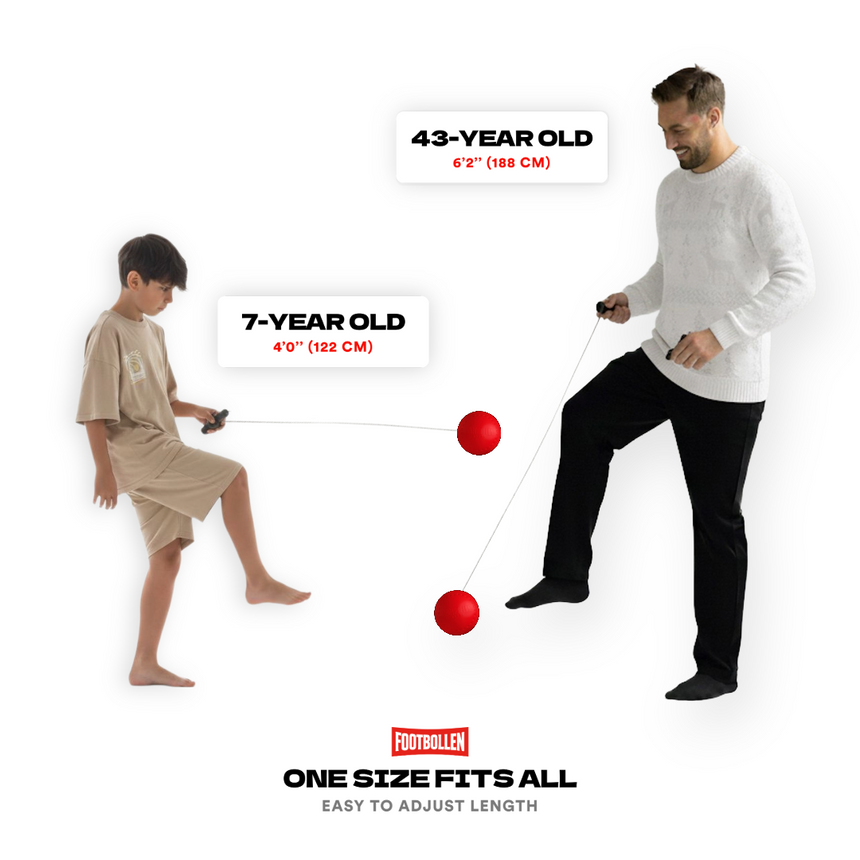 Footbollen Family Pack 🎉 (5x) – Boxbollen